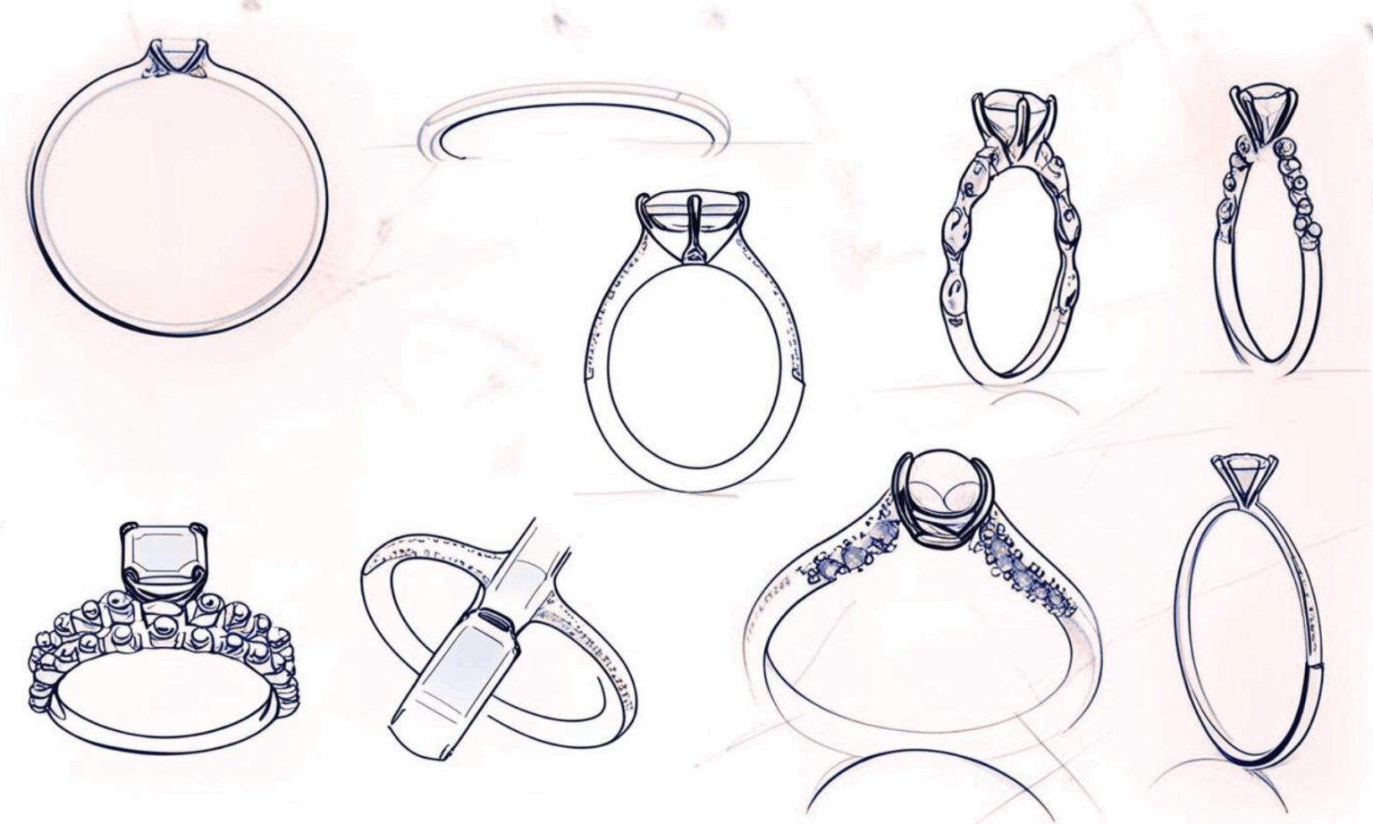 El diseño de un anillo inspirado en el arte y el amor - Joyería Mao
