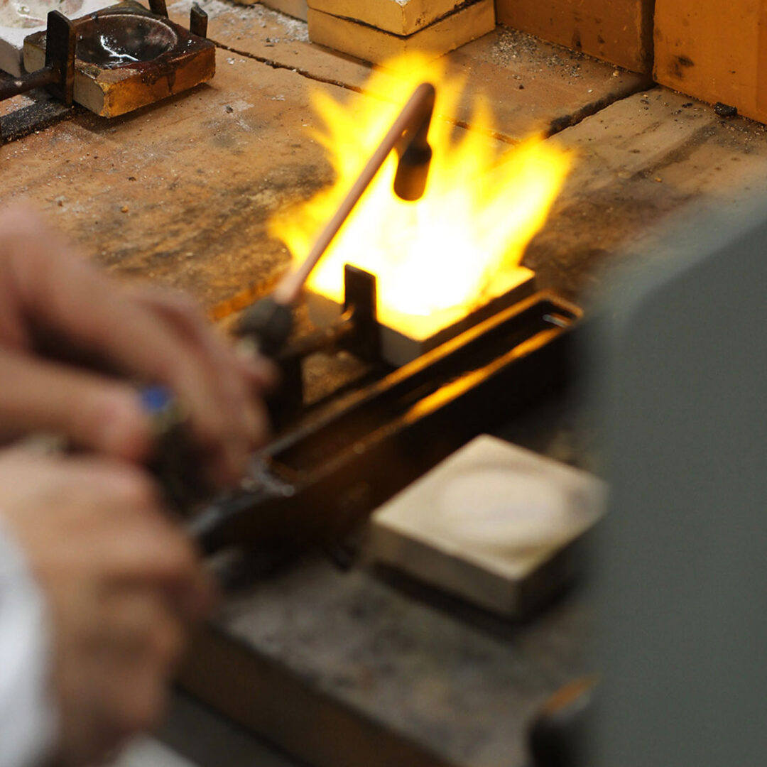 Anillo de Compromiso Duetto Nexus Platino - Joyería Mao